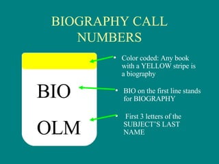 Biographies | PPT | Biographies | Genres