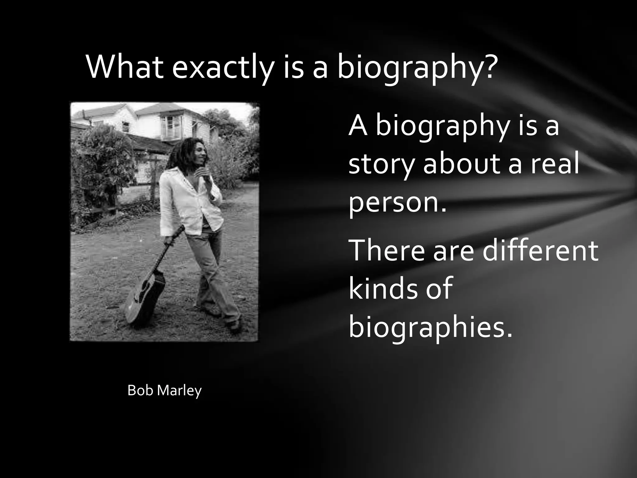 Biographies messham | PPT