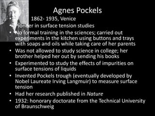 Biographies women scientists lives | PDF