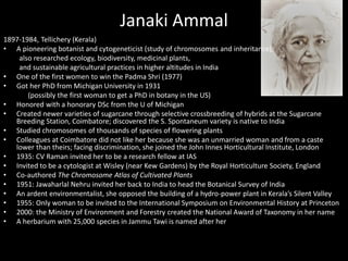 Biographies women scientists lives | PPT