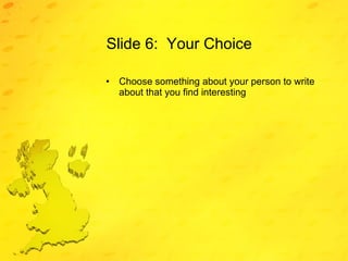 Biography example | PPT