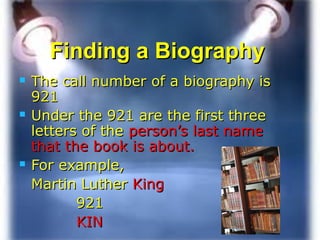 Biography Genre | PPT