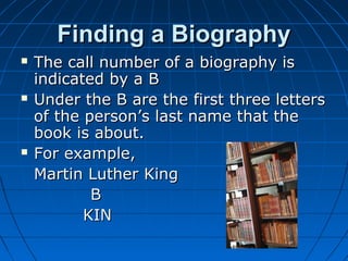 Biography | PPT