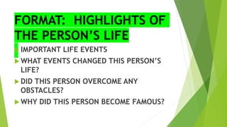 Biography | PPT