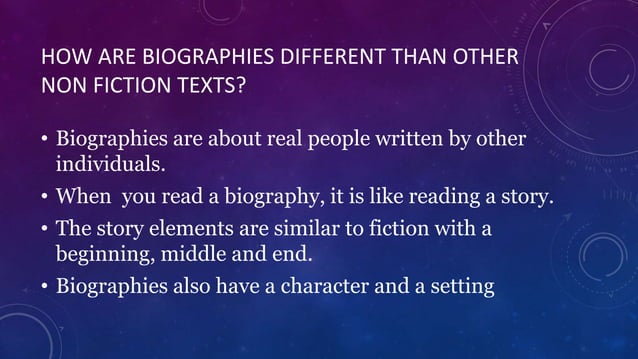 Biography | PPT