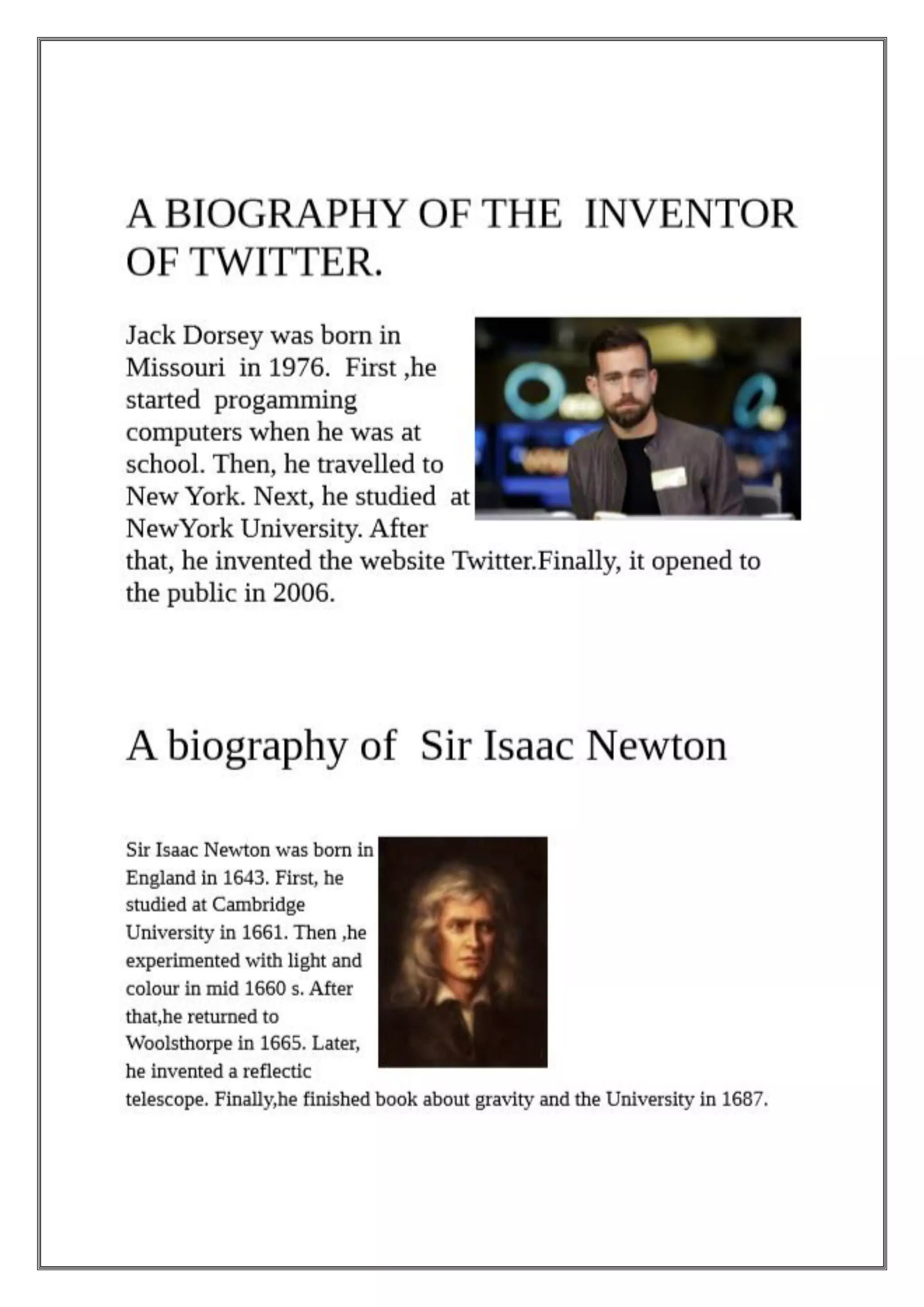 Biography | PDF
