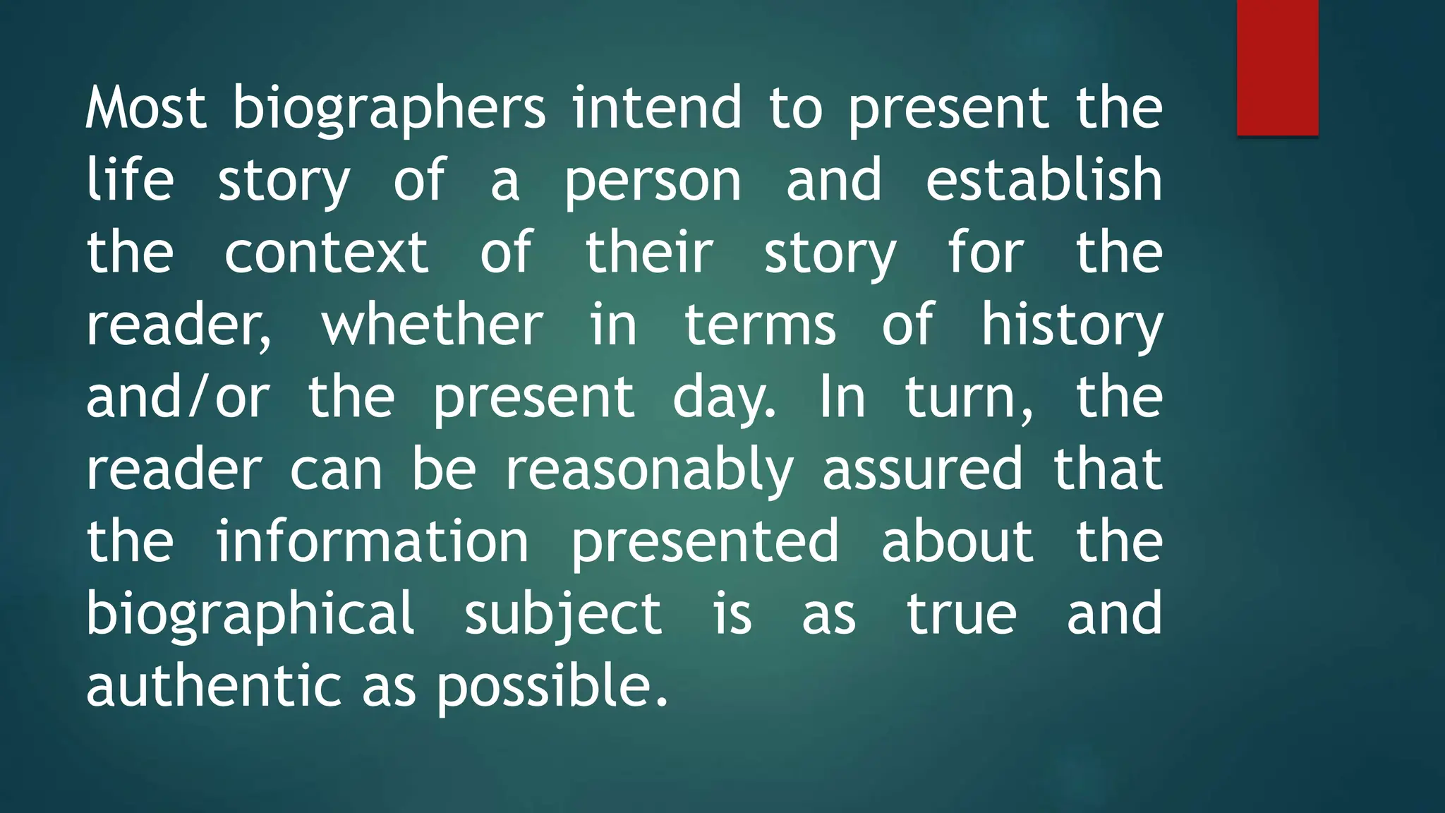 BIOGRAPHY.pptx powerpoint presentation fo | PPTX