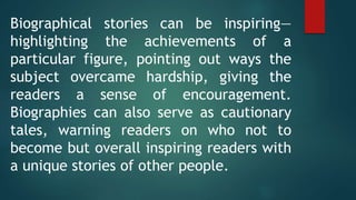 BIOGRAPHY.pptx powerpoint presentation fo | PPTX