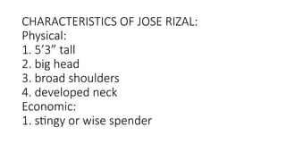 BIOGRAPHY of JOSE PROTACIO MERCADO RIZAL Y REALONDO.ptx