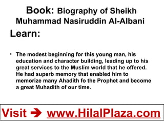 Biography of Sheikh Muhammad Nasiruddin al Albani | PPT