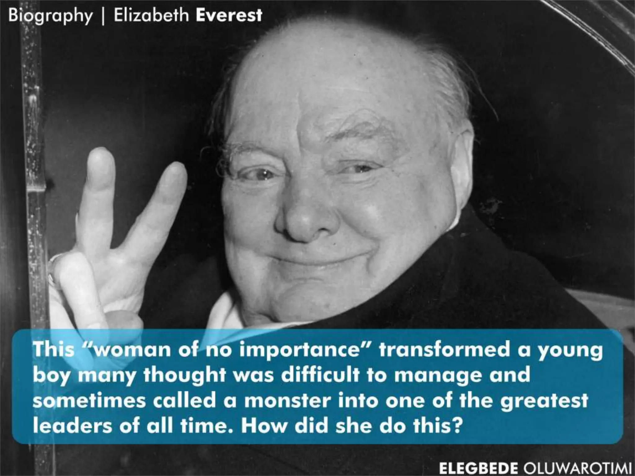 Biography winston churchill | PPTX