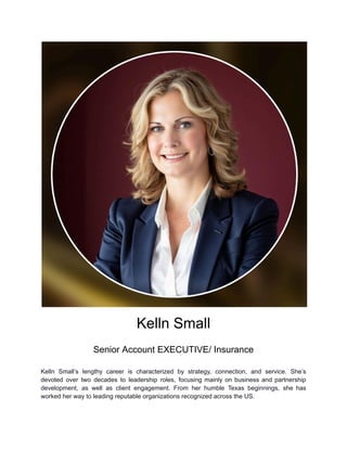 Biography and Professional Career of Kelln Small | PDF