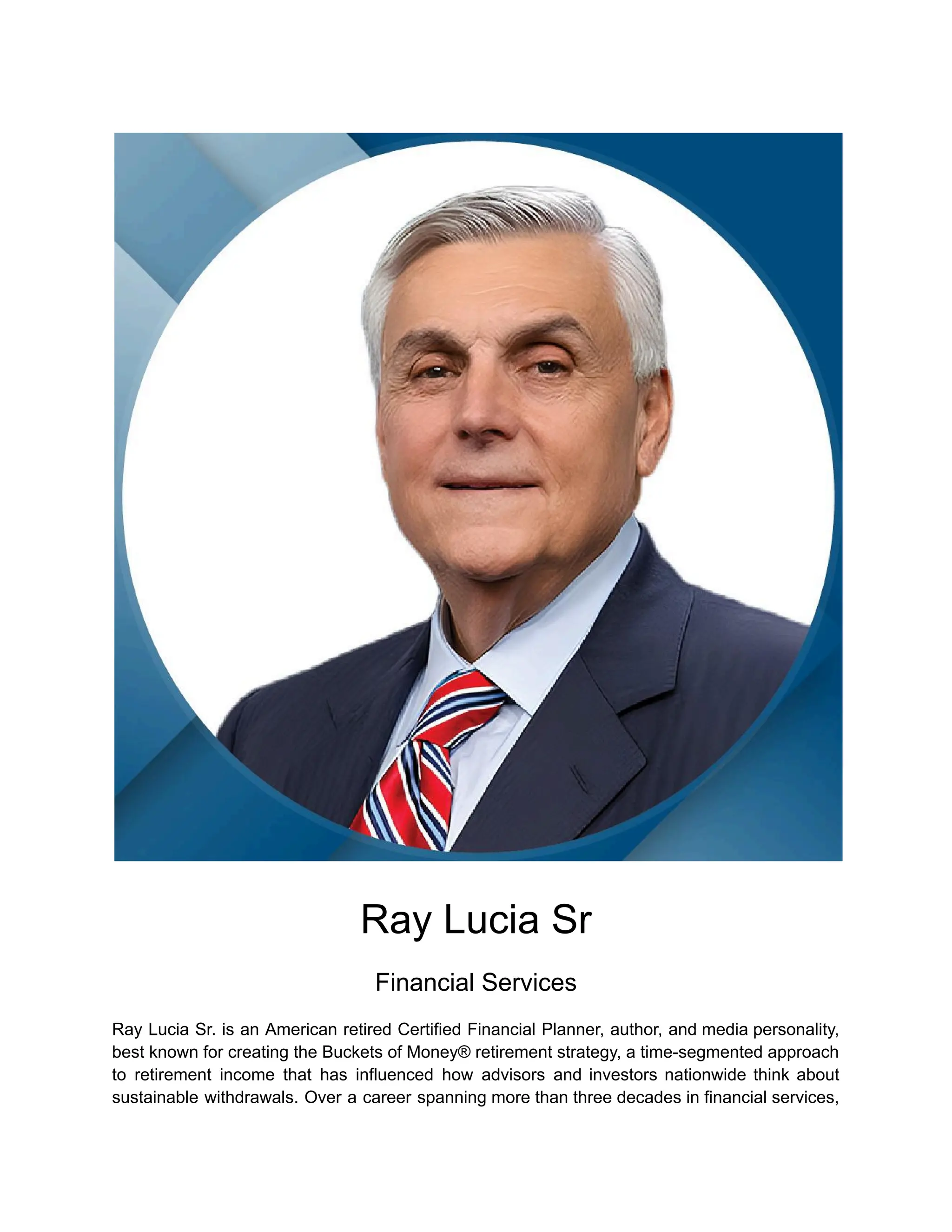 Biography and Professional Career of Ray Lucia Sr | PDF