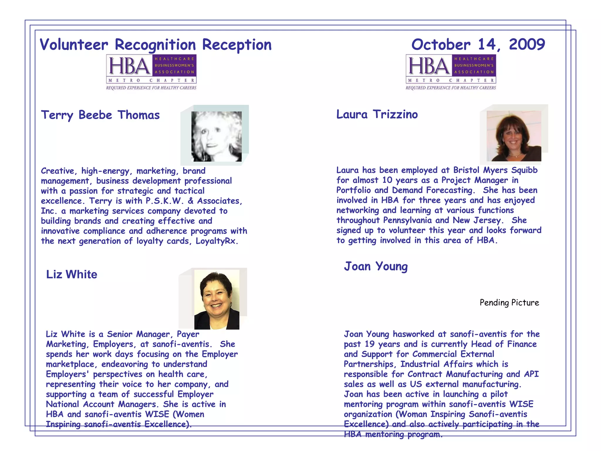 Biography Booklet Complete 2009 | PPT