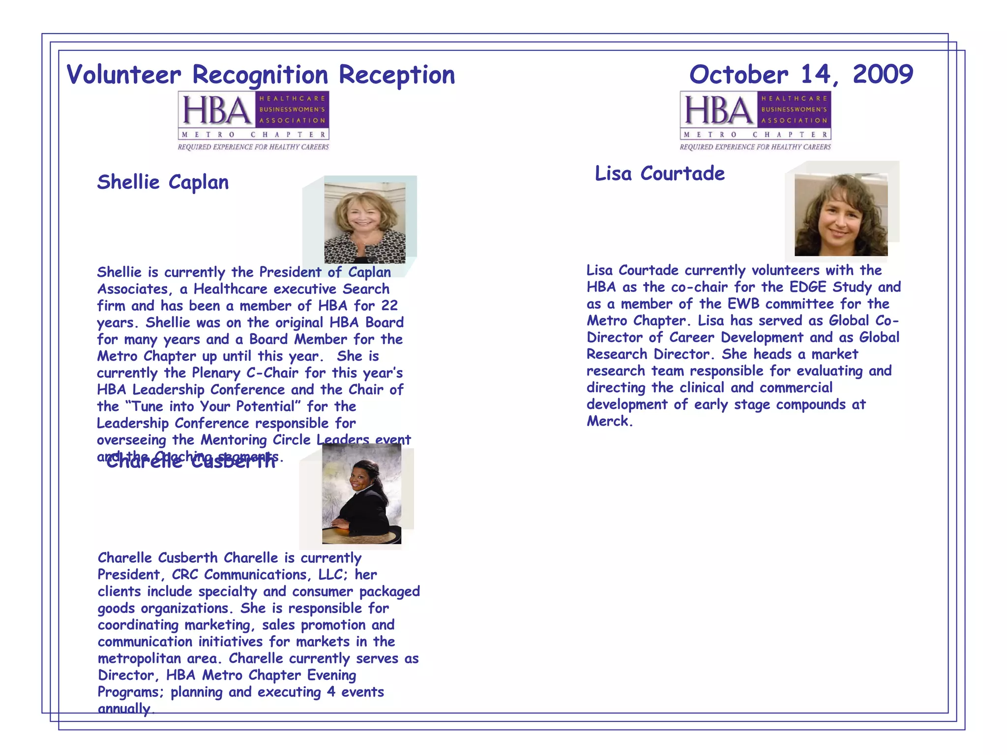 Biography Booklet Complete 2009 | PPT