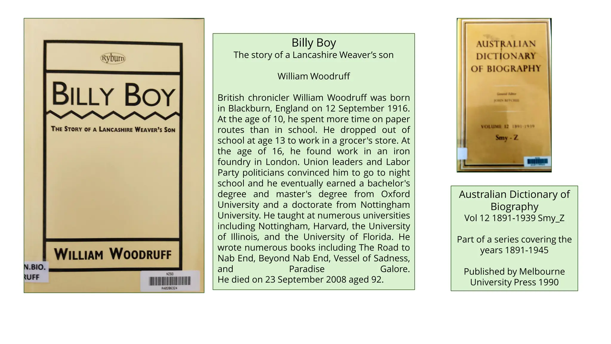 Biographies in the NZSG Library are a rich resource | PDF