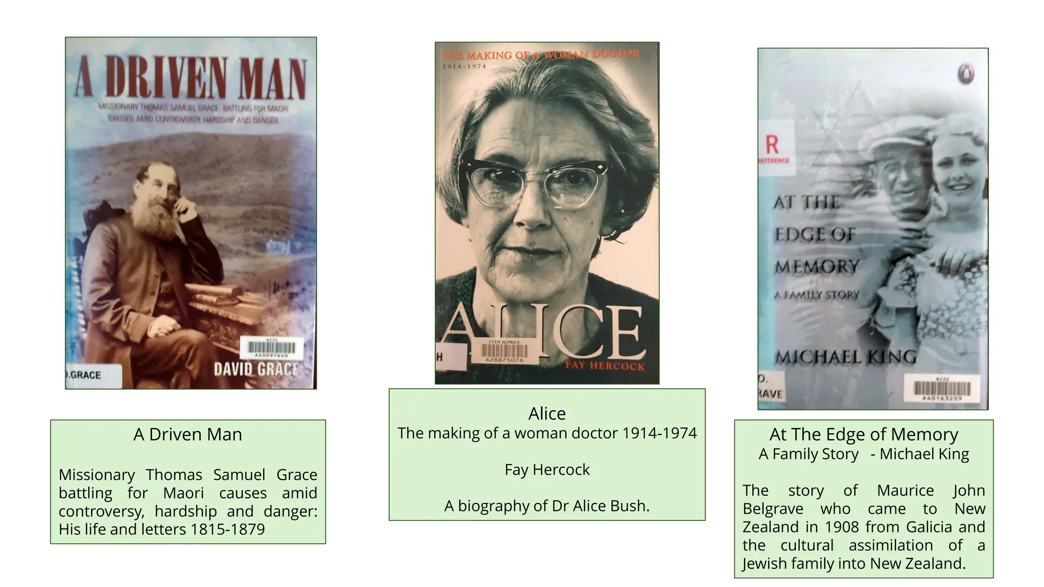 Biographies in the NZSG Library are a rich resource | PDF