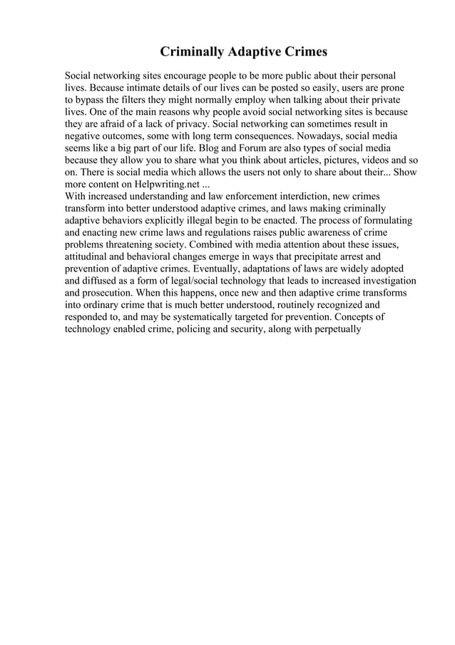 Biography Essay Examples | PDF