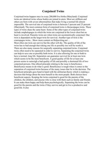 Biography Essay Examples | PDF