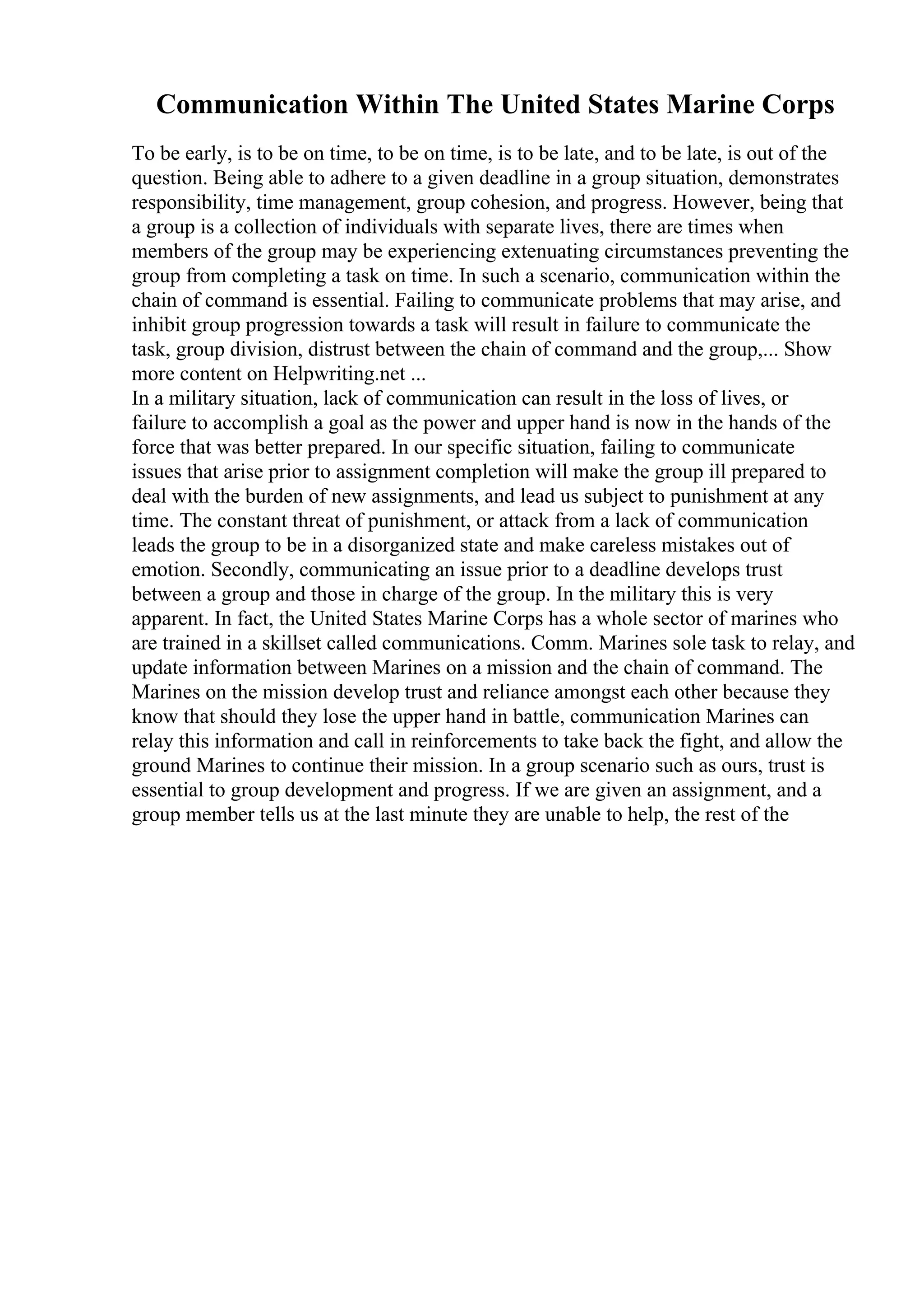 Biography Example Essay | PDF