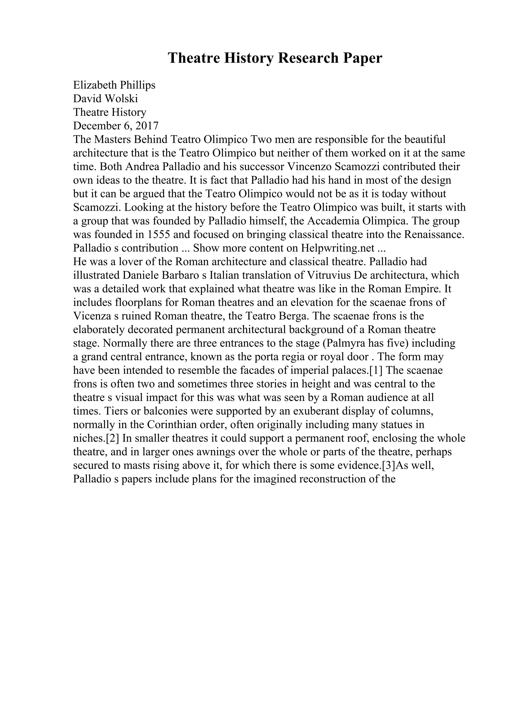 Biography Example Essay | PDF