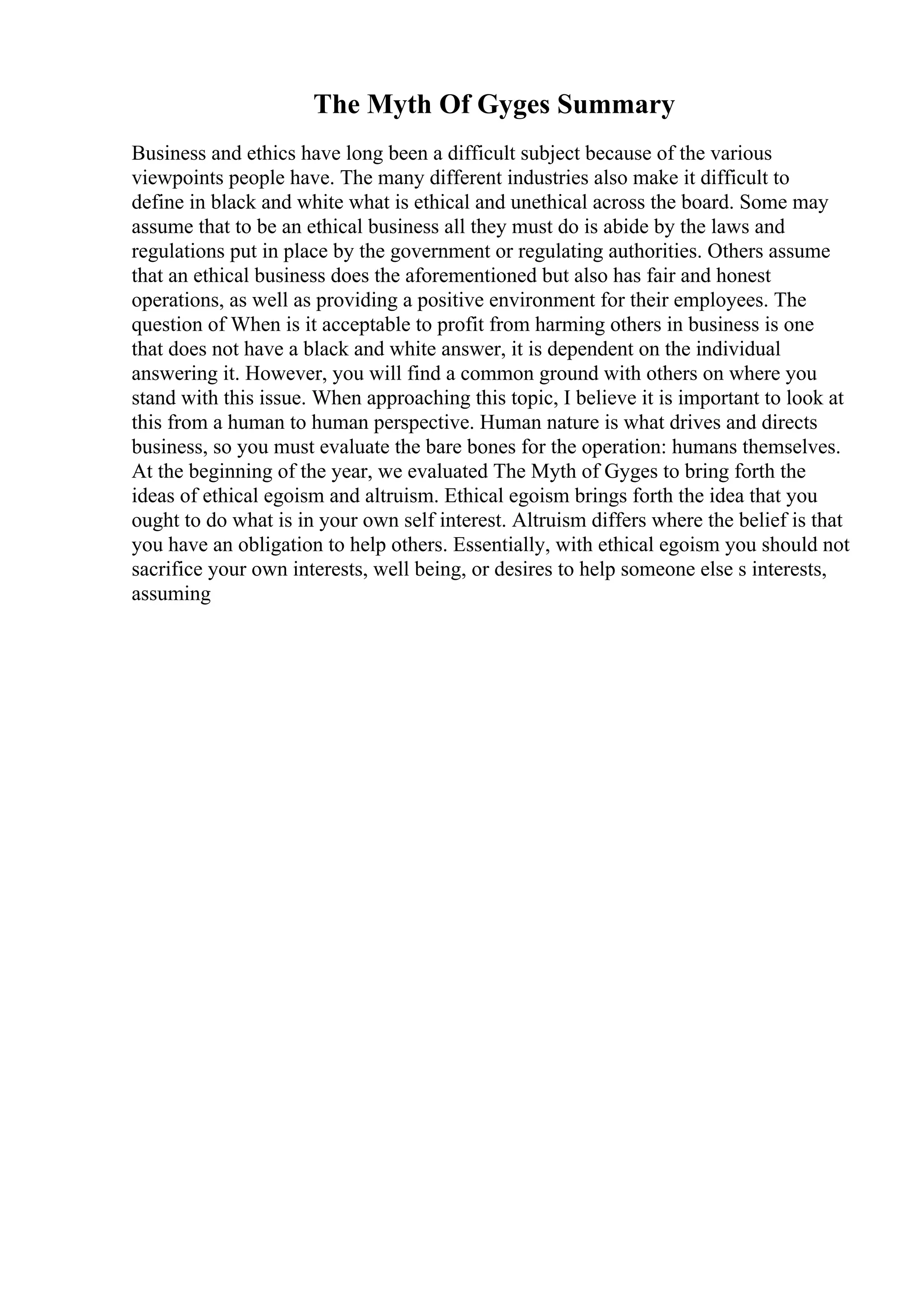 Biography Example Essay | PDF