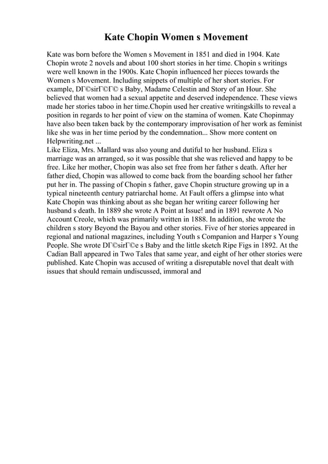 Biography Example Essay | PDF