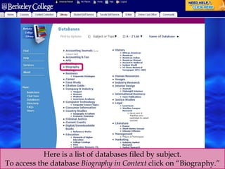 Biography in context guide | PPTX