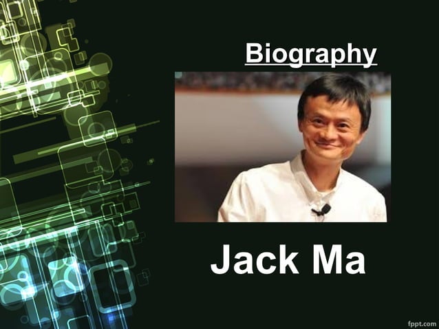 Biography jackma.jub