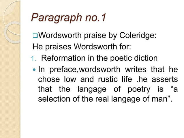 Biography literaria chapter 17 | PPTX