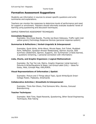 Biography lt teacher guide | DOCX