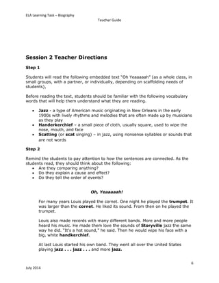 Biography lt teacher guide | DOCX