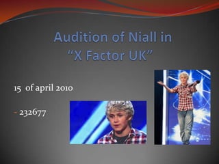 Biography Niall Horan | PPTX