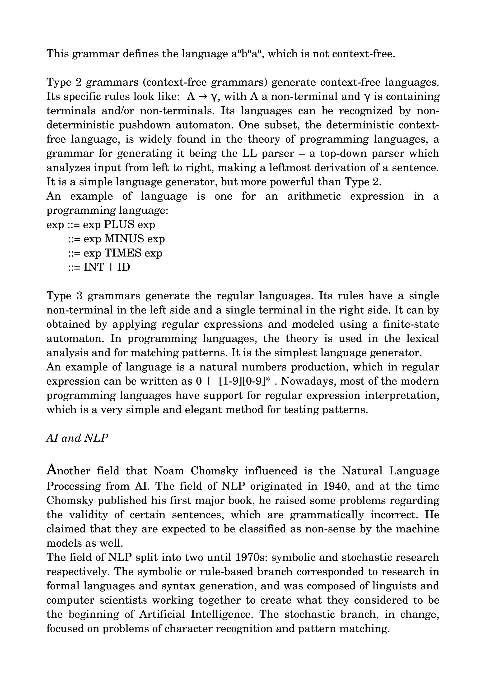 Biography of Noam Chomsky | PDF