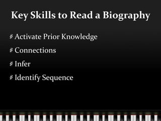 Biography notes | PPTX