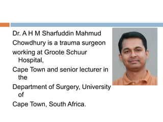 Biography of Dr. Sharfuddin Chowdhury | PPTX
