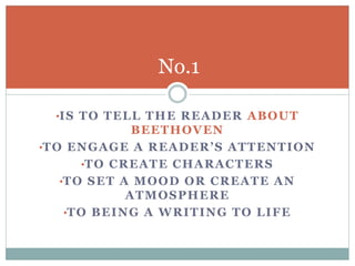 Biography of a famous composer | PPTX