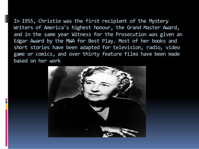 Biography of agatha christie (by endri setiani)