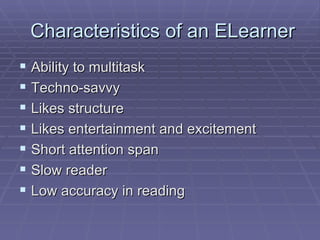 Biography of an e learner | PPT