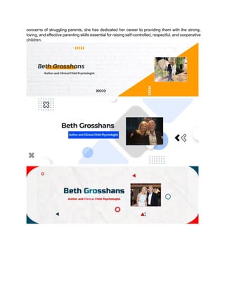 Biography of Beth Grosshans | Vero Beach, Florida.pdf