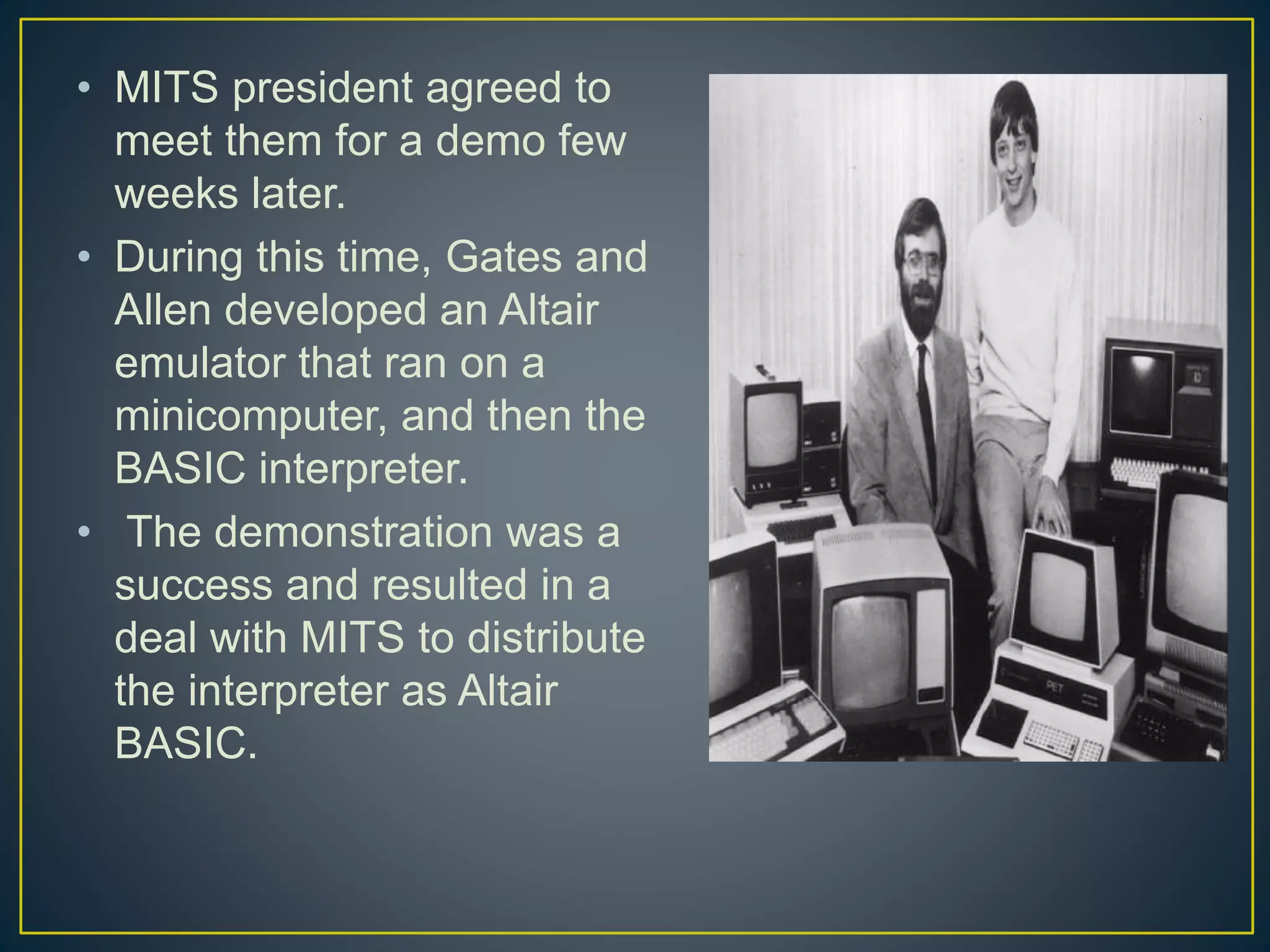 Biography of bill gates | PPTX