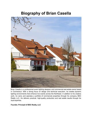 Biography of Brian Casella.pdf | PDF