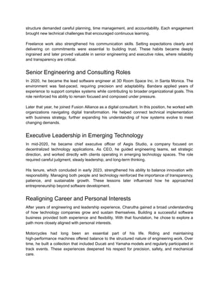 Biography of Charutha Bandara | PDF