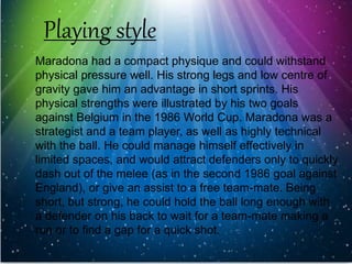 Biography of Diego Maradona | PPT