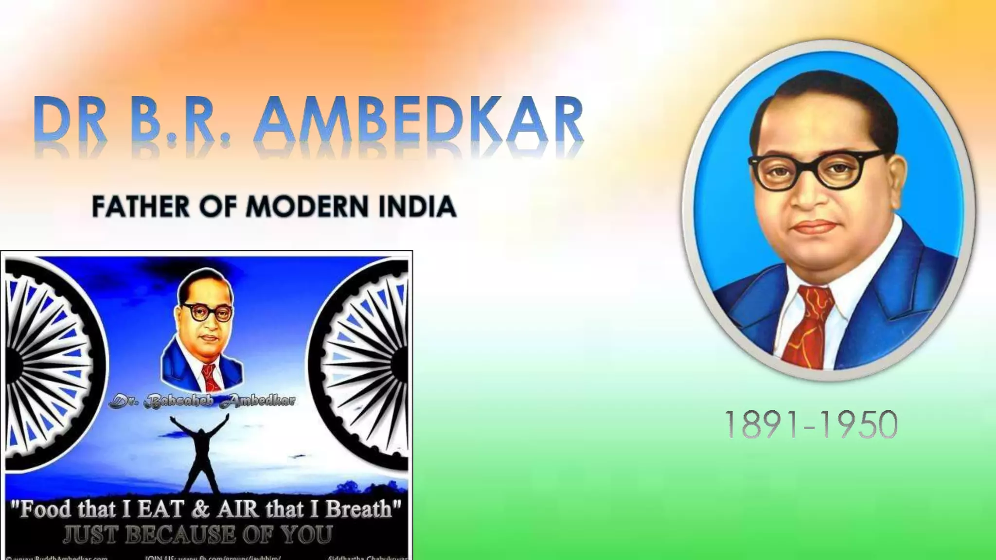 Biography of DR.Br. Ambedkar | PPTX