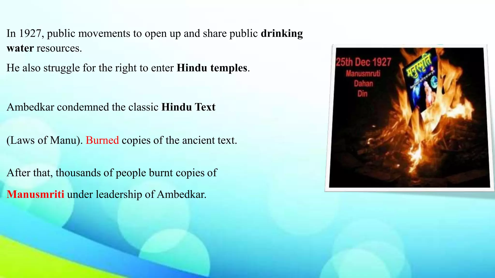 Biography of DR.Br. Ambedkar | PPTX