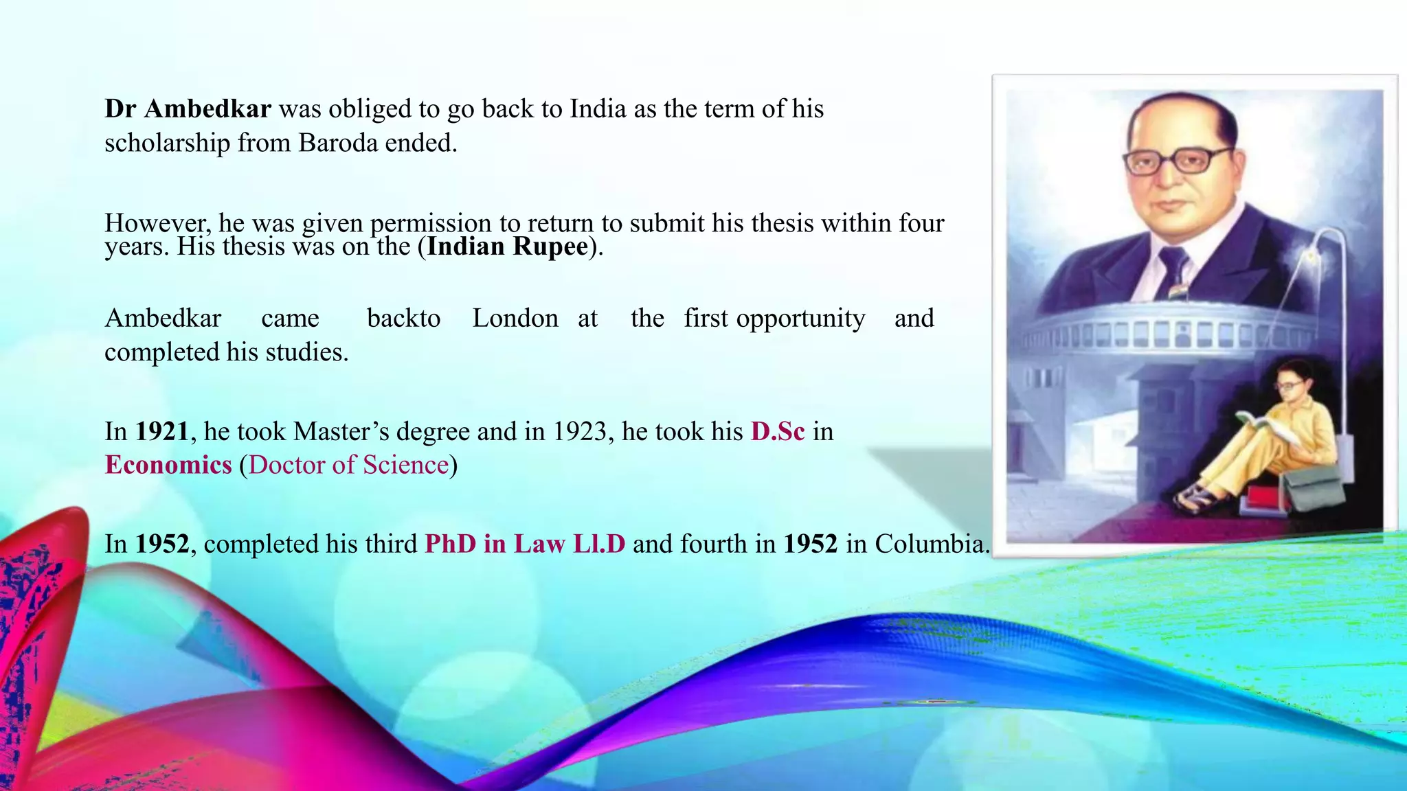 Biography of DR.Br. Ambedkar | PPTX | Sikhism | Religion & Spirituality