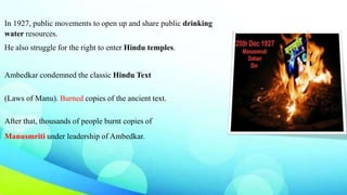 Biography of DR.Br. Ambedkar | PPTX