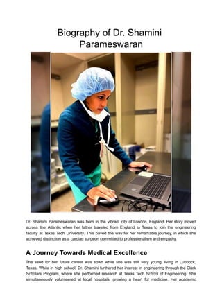 Biography of Dr. Shamini Parameswaran.pdf