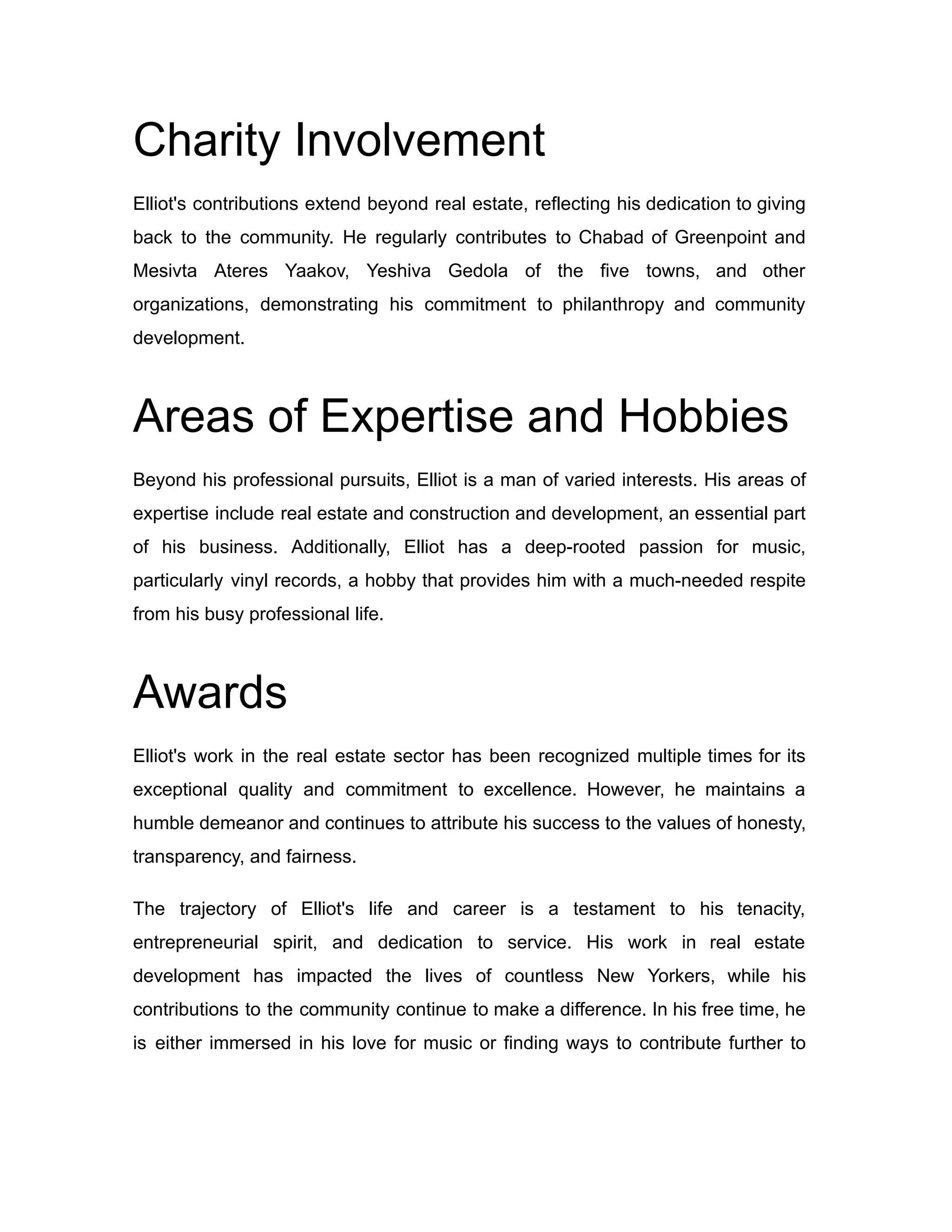 Elliot Ambalo | PDF | Real Estate Industry | Industries